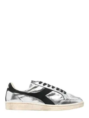 DIADORA Metallic Panelled Sneakers - Grey