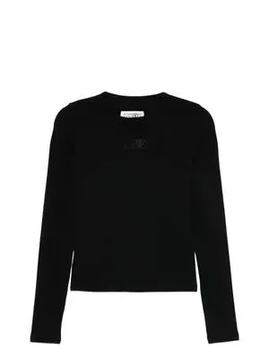 MAISON MARGIELA Long-sleeved Top - Black