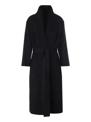 TOM FORD Belted Coat - Black