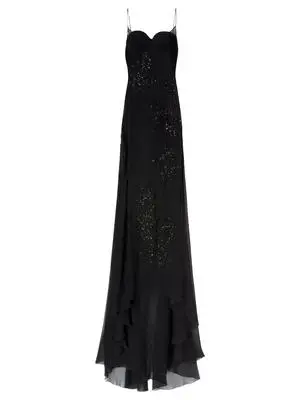 ERMANNO SCERVINO Crystal-Embellished Maxi Dress