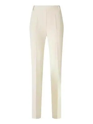 Pinko High-waisted Trousers - White