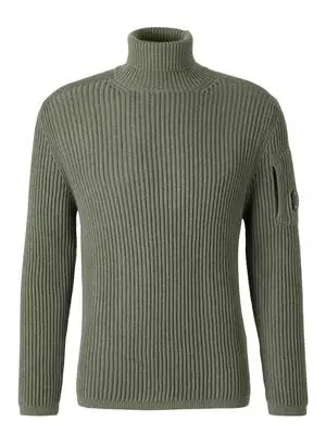 C.P. COMPANY Turtleneck Sweater - Green