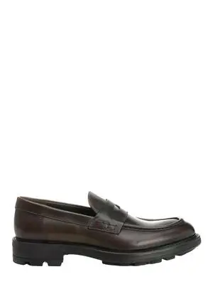 CORVARI Leather Loafers - Brown