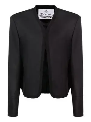 VIVIENNE WESTWOOD Virgin Wool Cropped Jacket