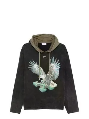 Off-White Eagle Arrow Hoodie - Black