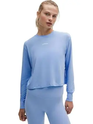 Lululemon Jersey Training Long-sleeve Shirt - Sinatra Blue