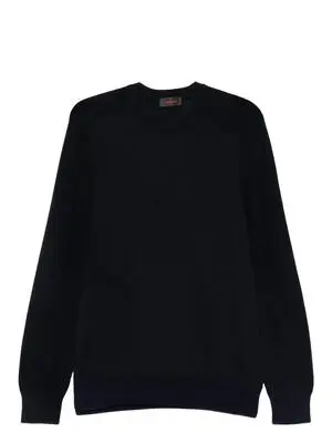 GRAN SASSO Crew-neck Sweater - Blue