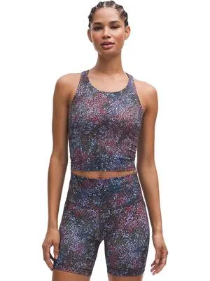 Lululemon Wunder Train Racerback Tank Top - Cosmic Leopard Multi
