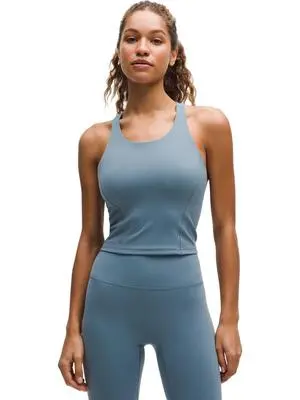 Lululemon Wunder Train Racerback Tank Top - Steel Blue