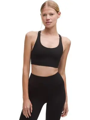 Lululemon Nulux Strappy-back Sports Bra - Black