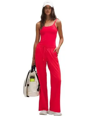 Lululemon Court Rival Wide-leg Track Pant Regular - Lululemon Red/dark Sport Red