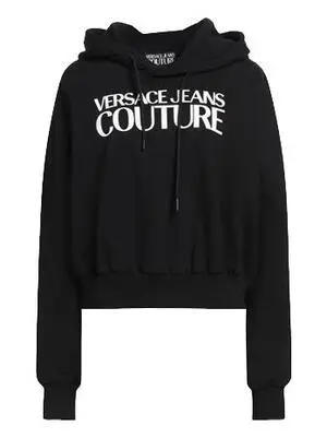 Versace Cotton-elastane Blend Sweatshirt - Black