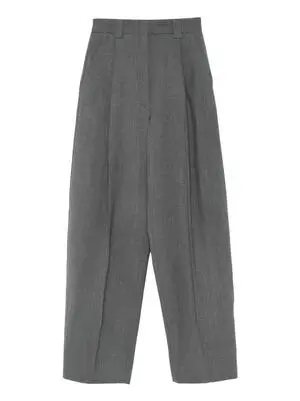 THELATEST Pleated Trousers - Grey