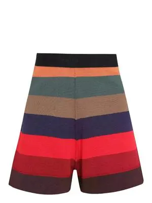 OSKLEN Striped Shorts - Brown