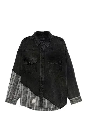 FIVE CM Plaid Shirt Jacket