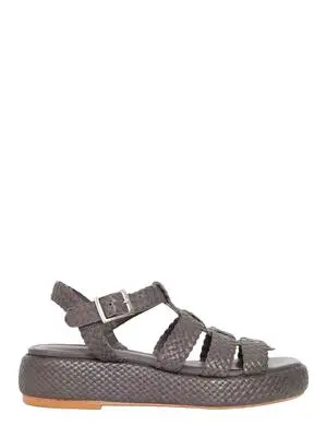 STUDIO CHOFAKIAN 35mm Platform Sandals - Grey