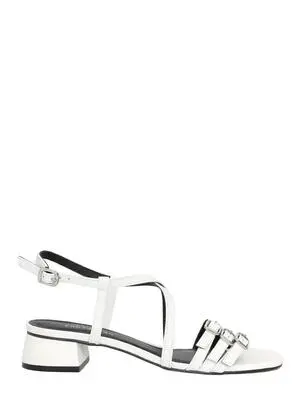 STUDIO CHOFAKIAN Buckle-strap Sandals - White
