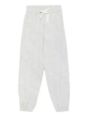 Co Drawstring-waist Pants - Grey