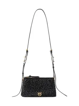 PINKO Embellished-Logo Mini Bag