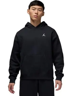 JORDAN Brooklyn Fleece Oversized Pullover Hoodie - Black