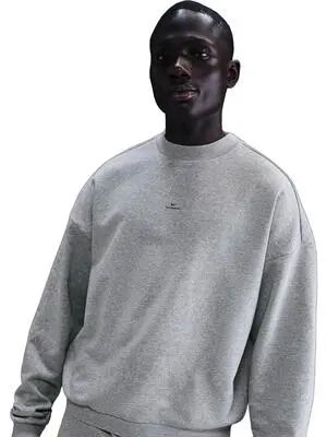 Nike Standard Issue Therma-fit Basketball Crewneck - Grey