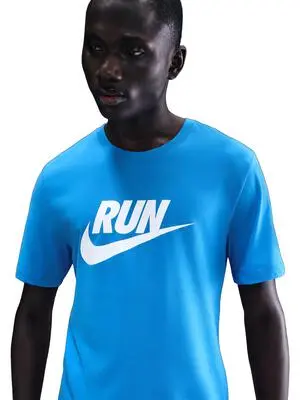 Nike Dri-fit Running T-shirt - Blue