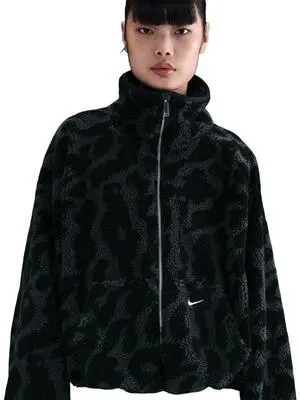 Nike Sportswear High-pile Fleece Jacket - Black