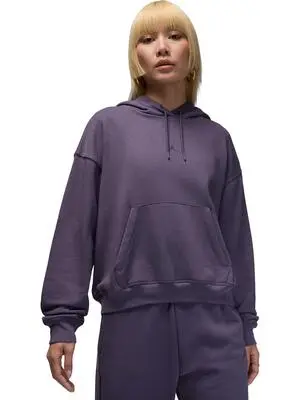 JORDAN Sport Crossover Dri-fit Fleece Hoodie - Purple