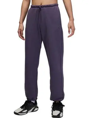 JORDAN Sport Crossover Dri-fit Fleece Track Pants - Purple