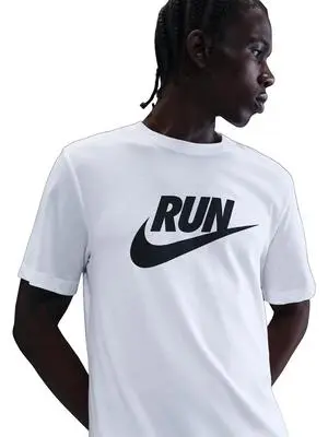 Nike Dri-fit Running T-shirt - White