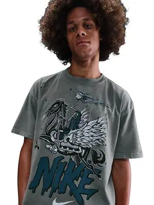 Nike Max90 Basketball T-shirt - Grey