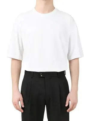 ROBERTO COLLINA Short-sleeve Cotton T-shirt - White