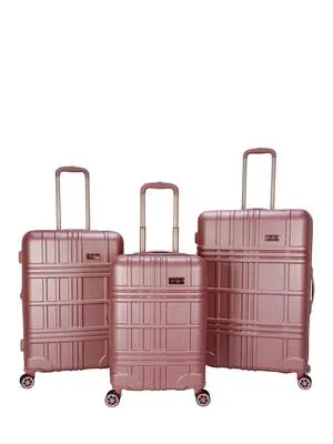 OLIVET, INC. Jewel Plaid Luggage Collection - One-color