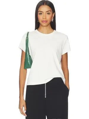 EAVES Lene Boxy Tee - White