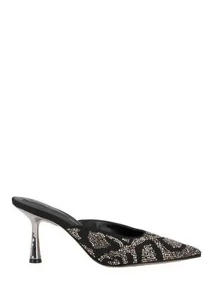 Vince Camuto Xia Pointed-toe Mules - Embellished Black
