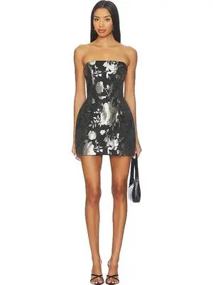 Katie May Valerie Mini Dress - Pewter