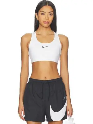 Nike Padded Sports Bra In White - White  Stone  Mauve  & Black