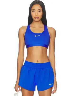 Nike Padded Sports Bra In Blue - Hyper Royal & White