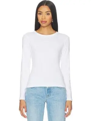 LESET Nando Slim Fit Long Sleeve - White