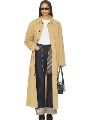 NAKEDVICE The Montague Trench Coat - Sand