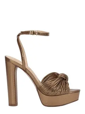Vince Camuto Immie Platform Sandal - Bronze Snake