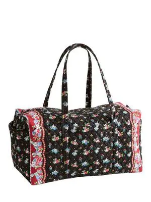 VERA BRADLEY Disney 101 Dalmatians Large Original Duffel Black