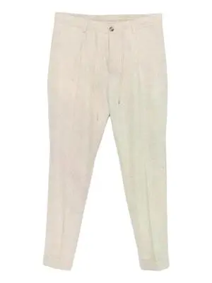 GRAN SASSO Drawstring Cuffed Trousers - Neutrals