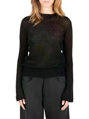 SOCIETE ANONYME Gwyn Long-sleeve Sweater - Black