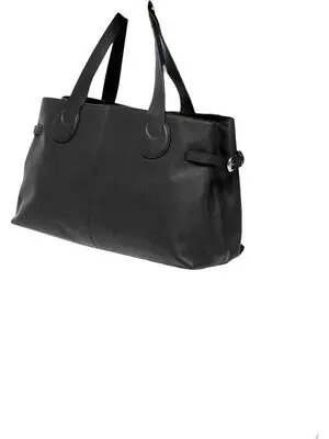 Staud Piper Leather Tote Bag - Black
