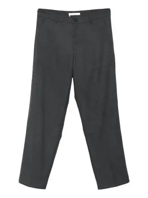 SAMSOE SAMSOE Straight-leg Trousers - Grey