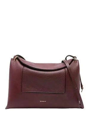 WANDLER Leather Shoulder Bag - Red