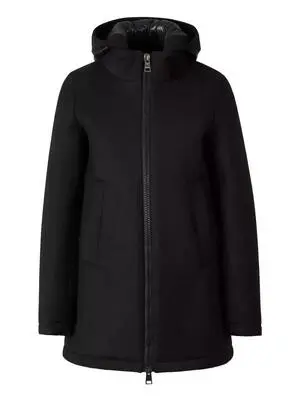 Herno Padded Hooded Coat - Black