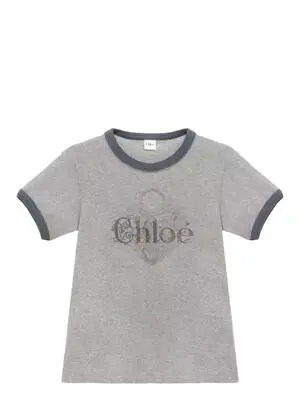 Chloé Cotton T-shirt - Grey