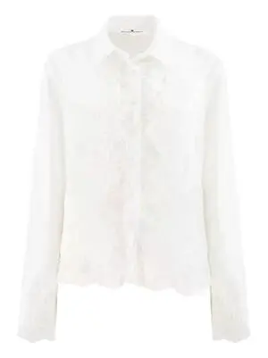 Ermanno Scervino Lace Shirt - White